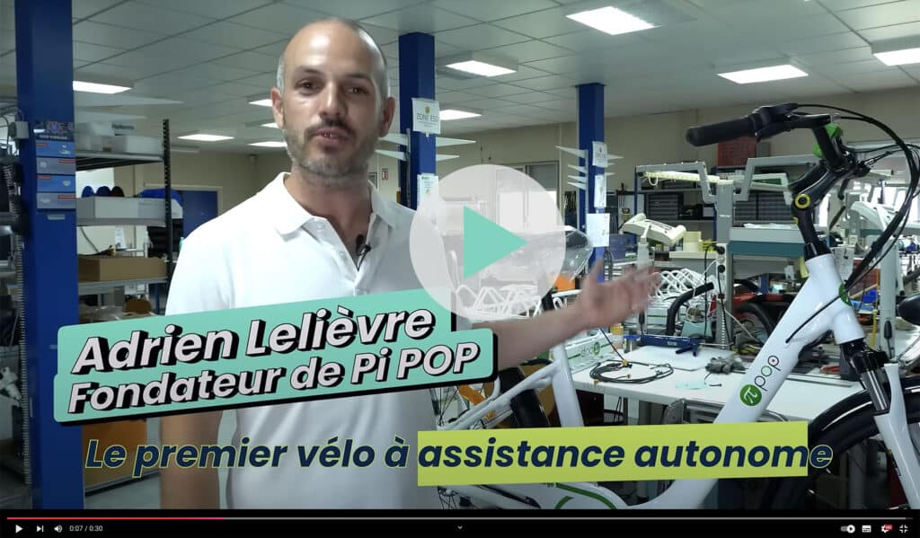 Pi POP Le vélo électrique sans batterie